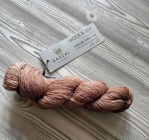 Пряжа Gazzal Газзал Wool and silk
