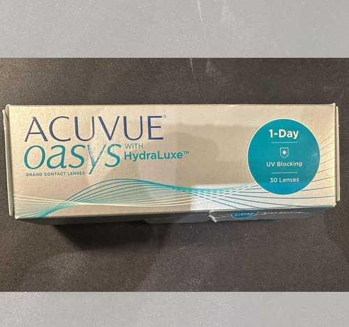 Линзы acuvue oasys однодневные -0,50