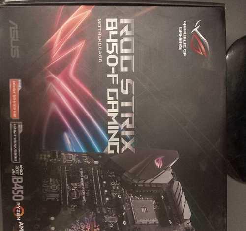 Материнская плата asus ROG B450 F