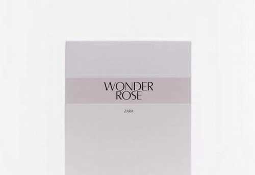 Туалетная вода wonder rose zara