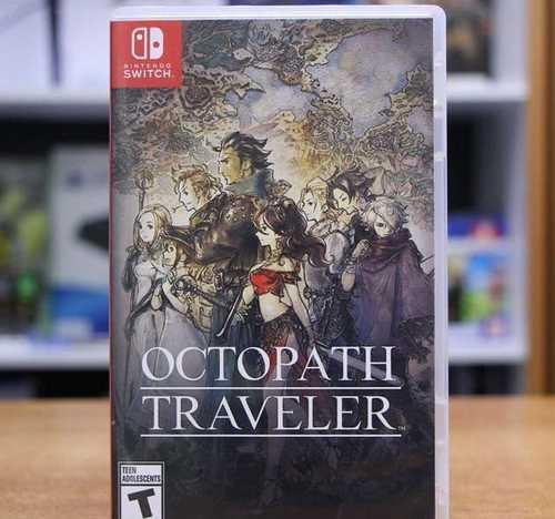 Octopath Traveler switch бу (обложка неориг.)