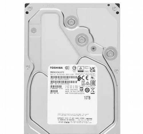 10TB Toshiba Enterprise Capacity (MG06SCA10TE) SAS-III, 7200 rpm, 256Mb buffer, 3.5"