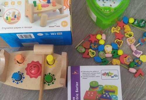 Развивающие игрушки от 3 лет пакетом