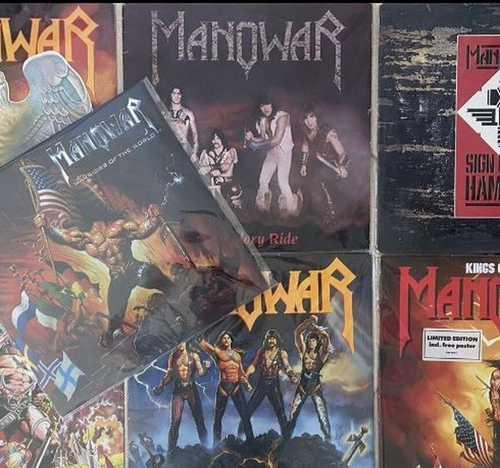 Manowar виниловые пластинки