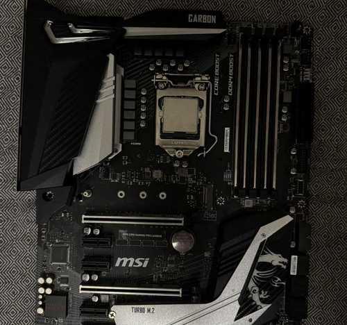 Материнская плата MSI Z390 Gaming Pro Carbon