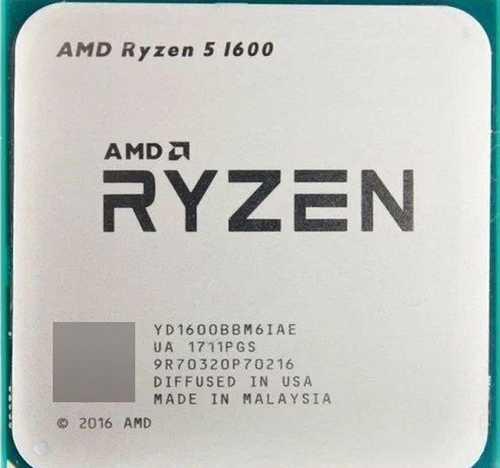 Процессор Ryzen 5 1600