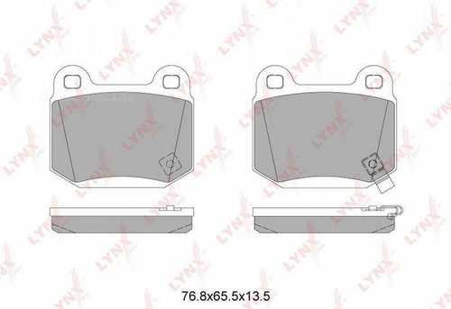Lynxauto BD-7115 Колодки тормозные дисковые зад
