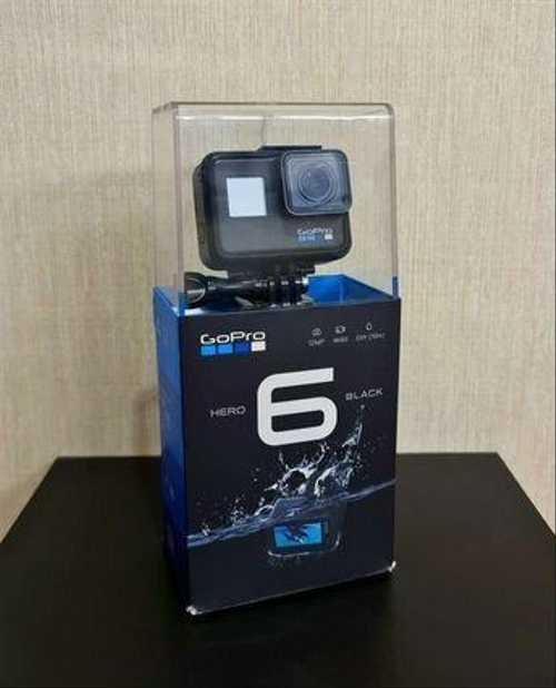 Камера GoPro Hero 6 + карта памяти 128 Гб