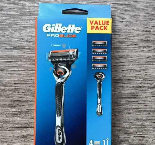 Бритвенный станок Gillette ProGlide,   4 кассеты