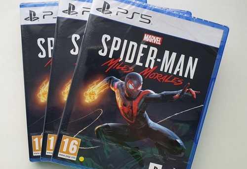 Spider man miles morales PS5 (новый)