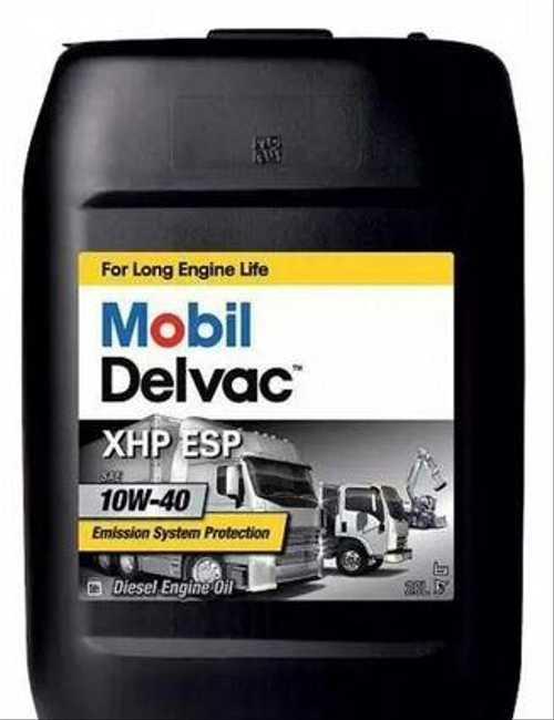 Масло моторное синт. mobil delvac XHP ESP 10W-40