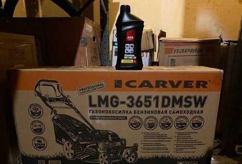 Газонокосилка бенз. carver LMG-3651dmsw+масло