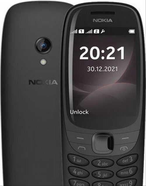 Кнопочный телефон Nokia 6310 TA-1400 Black