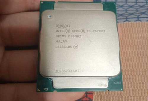 Intel Xeon e5 2670 v3 / 12 ядер