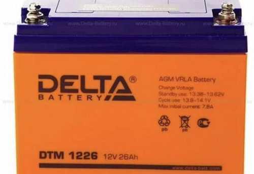 Аккумулятор delta 1226 12v26Ah