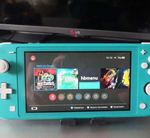 Nintendo switch lite прошит 160 гб