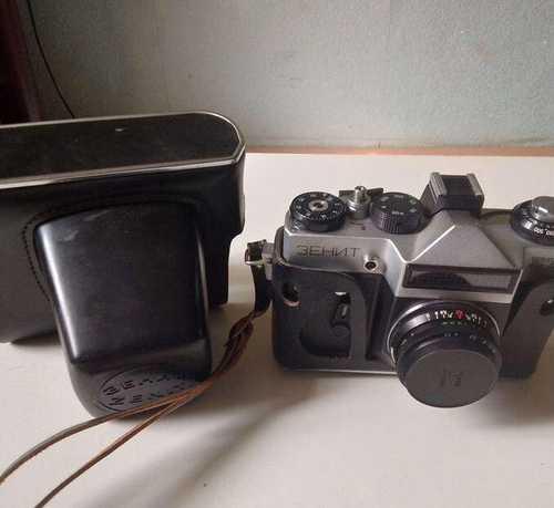 Плёночный фотоаппарат zenit ET СССР