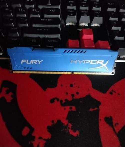 Kingston HyperX Fury, DDR3 на 4 Gb