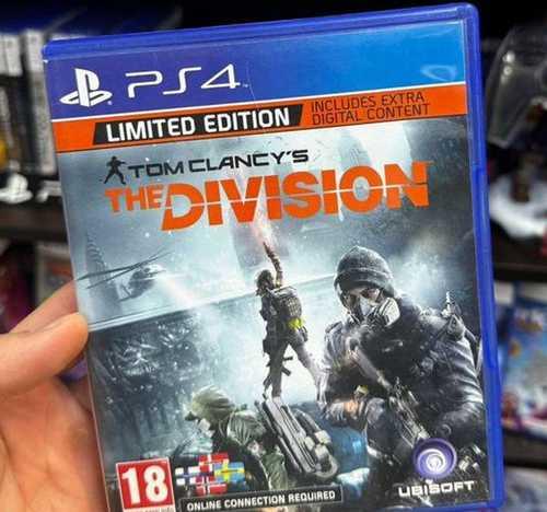 Tom clancy s the division обложка редкая ps4