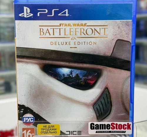 PS4 Star Wars Battlefront Deluxe Edition Б/У cusa-00634 (Полностью на русском языке)