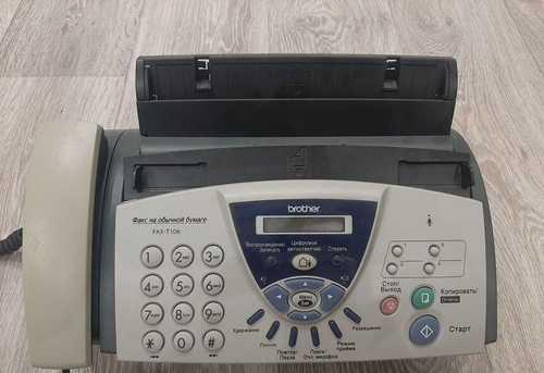 Факс brother fax-t106