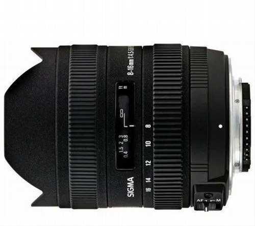 Новый Sigma AF 8-16mm f/4.5-5.6 DC HSM Canon EF-S