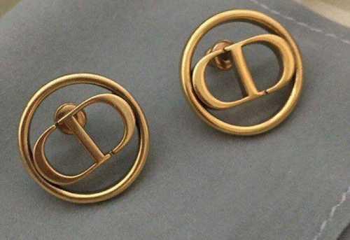 Серьги Диор Dior 30 Montaigne люкс