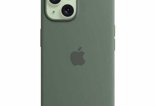 Чехол силиконовый для iPhone 15 (Cypress)