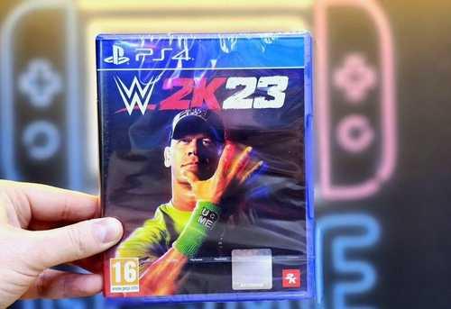 Новый диск ps4 ps5 WWE 2K23