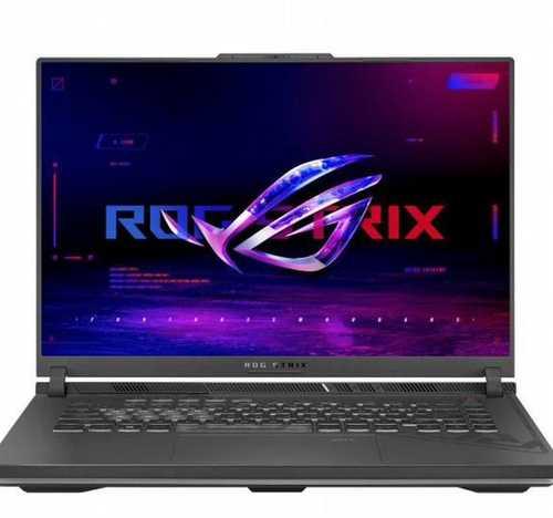 Ноутбук игровой asus rog strix g16 g614jv-n4458/16"/core i7-13650hx/16/1024/rtx 4060/noos/grey (90nr