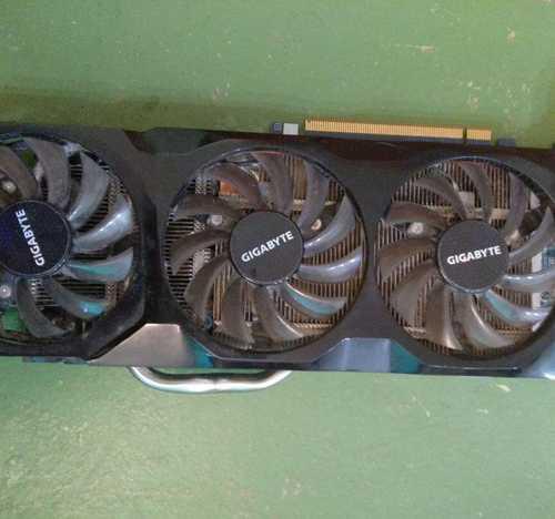 Видеокарта GigaByte GeForce GTX 570 нерабочая