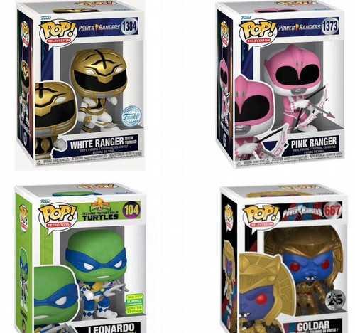 Funko Pop Power Rangers & tmnt