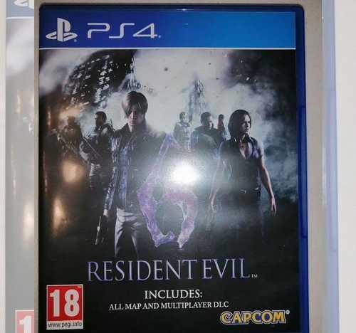 Игра Resident evil 6 ps4