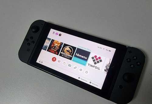 Nintendo Switch первая ревизия, карта 128GB