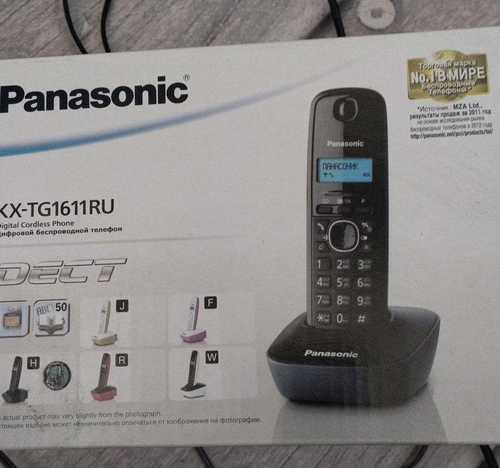 Радиотелефон беспроводной Panasonic KX-TG1611RU