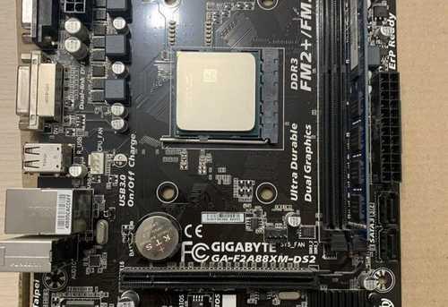 Комплект gigabyte ga-f2a88xm-ds2