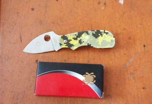Нож складной spyderco реплика