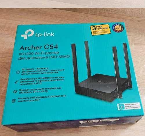 Wifi роутер tp link archer c54