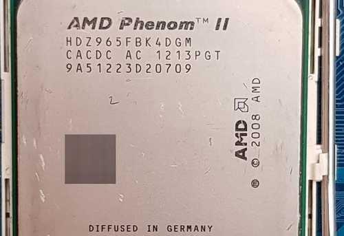 Процессор Amd Phenom ii x4 965 (AM3)
