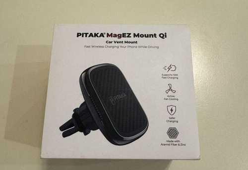 Pitaka MagEz Mount Qi держатель в авто с зарядкой