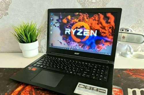 Игровой Acer Ryzen 3 SSD Vega 8 4GB 15,6" 2019г