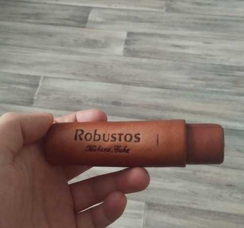 Robustos habana cuba Кожаный футляр для сигар