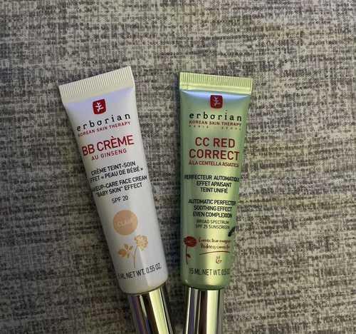 Erborian сс red correct & BB cream крем для лица