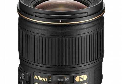 Объектив Nikon 28mm f/1.8G ED AF-S Nikkor Новый