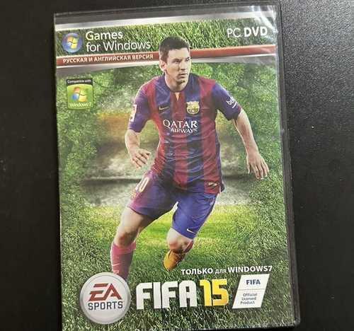 Компьютерная игра на диске FIFA 15