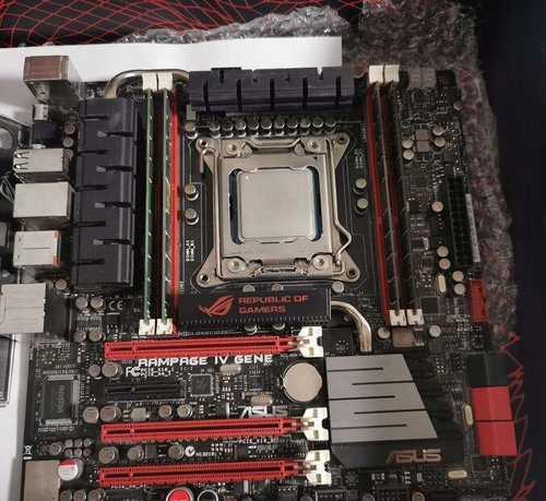 Asus rampage iv gene+i74930k+32GB ddr3