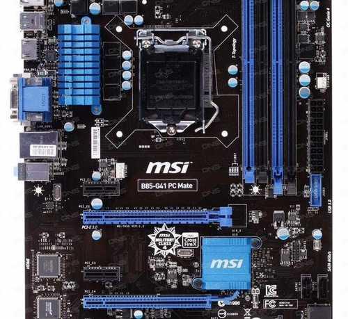 MSI B85-G41 PC mate + i5 4690k + 12 gb + кулер