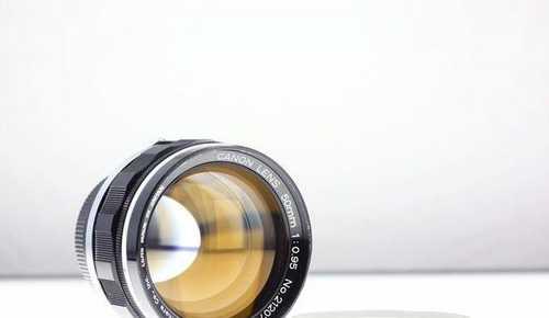 Canon dream lens 50 0,95