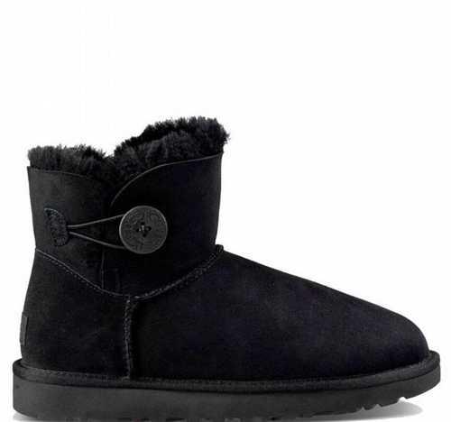 Угги Ugg Mini Bailey Button II Black