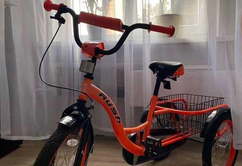 Велосипед трехколесный детский 20" дюймов rush